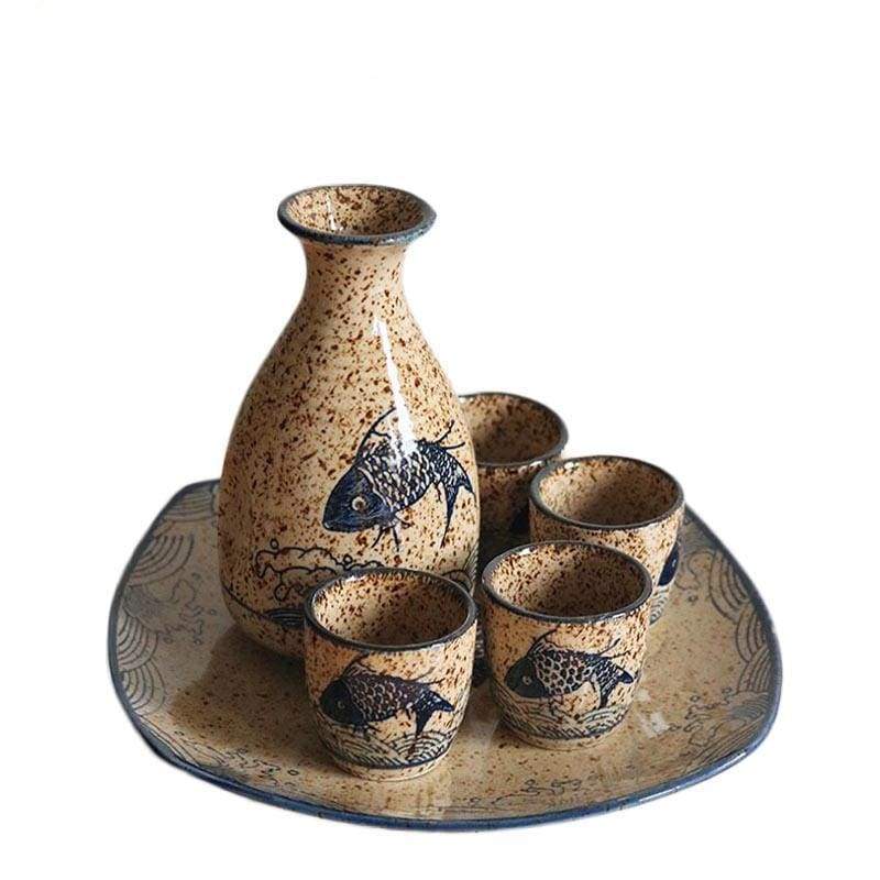 Sake Set Kouhei - Sake Becher - Keramik Sake Sets - Mein Asia Shop