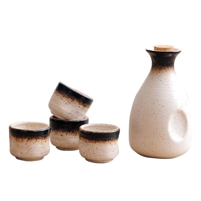 Sake Set Oshima - Sake Becher - Keramik Sake Sets - Mein Asia Shop