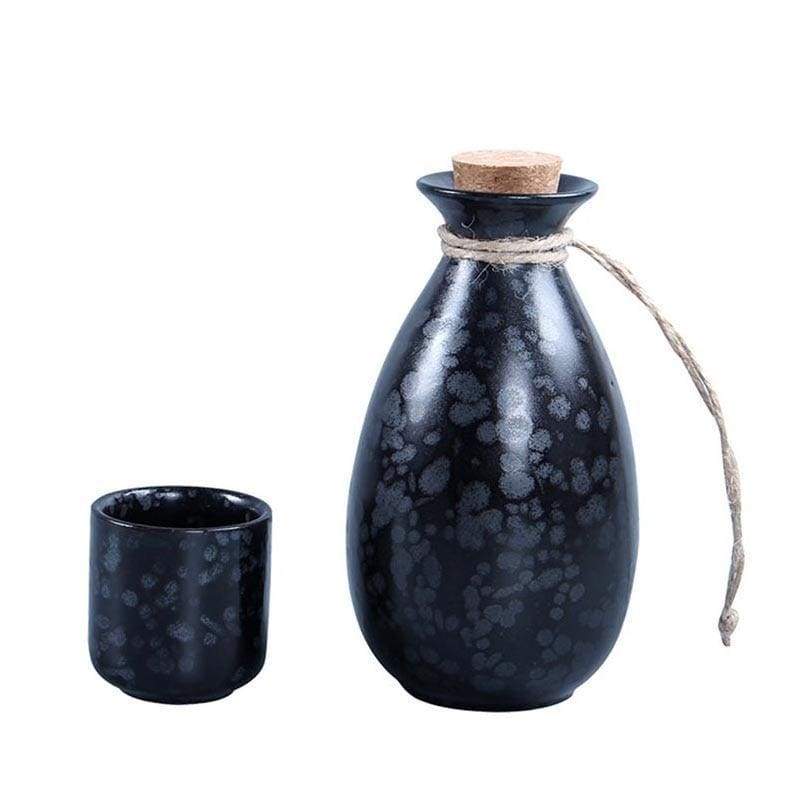 Sake Set Tsuyoshi - Sake Becher - Keramik Sake Sets - Mein Asia Shop